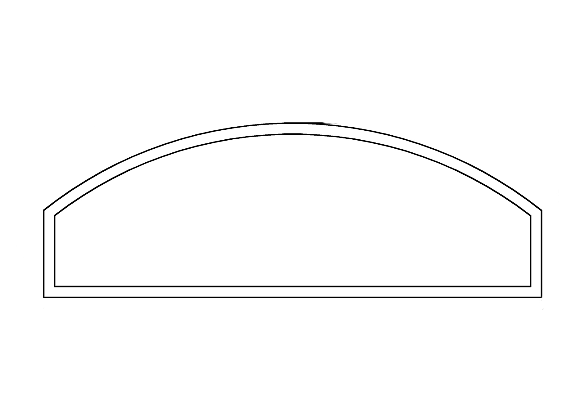 Direct Set Transom | Frontline Bldg. Products Inc.